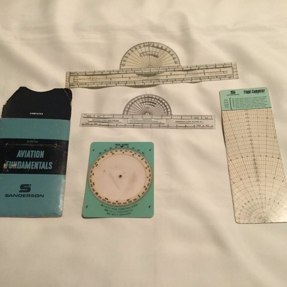 Sanderson | Other | Vintage Sanderson Flight Computer Sc6 With Pn And ...